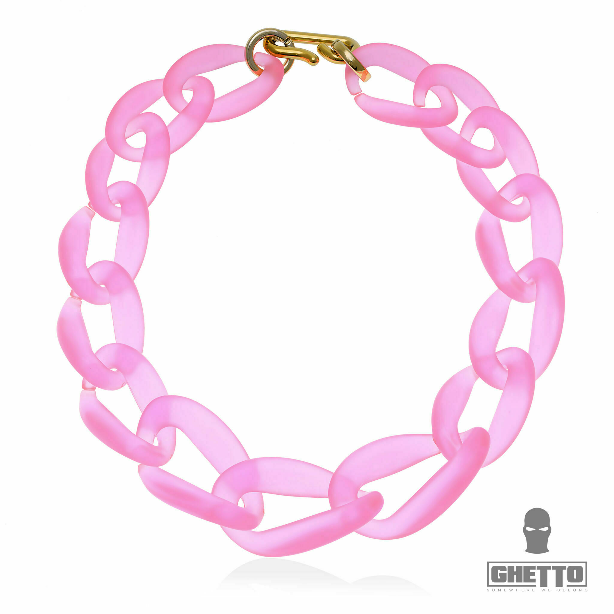Ghetto Clear Chain Fashion Necklaces for Woman - GHETTO