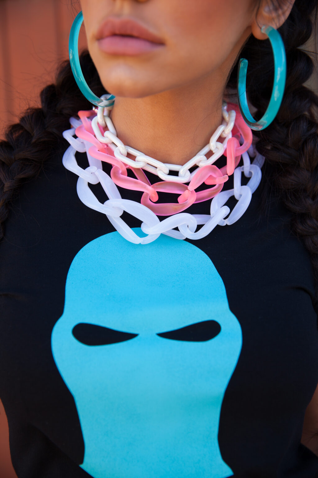 Ghetto Clear Chain Fashion Necklaces for Woman - GHETTO