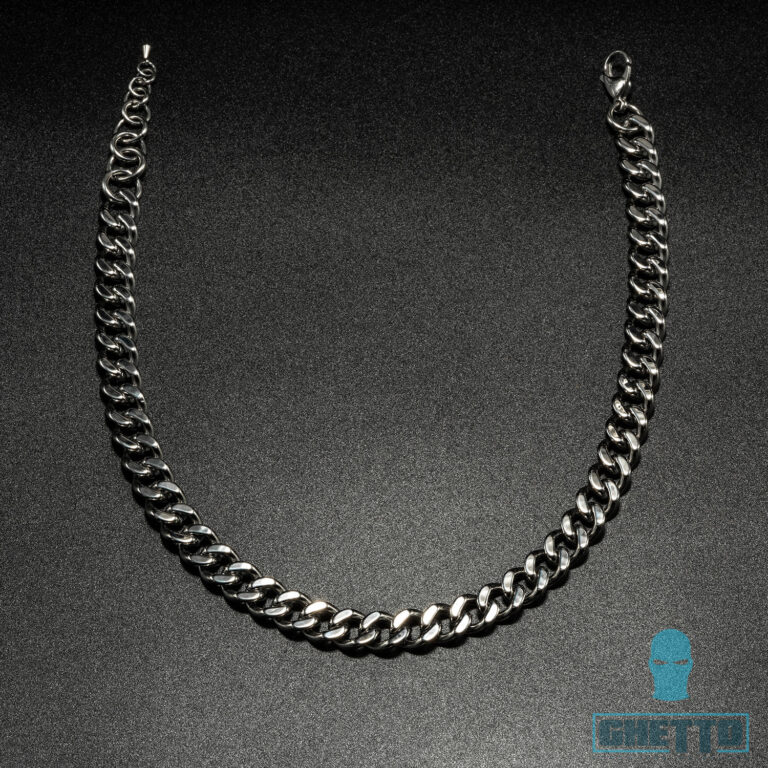 Ghetto Cuban Link Chain Necklace Bracelet - GHETTO