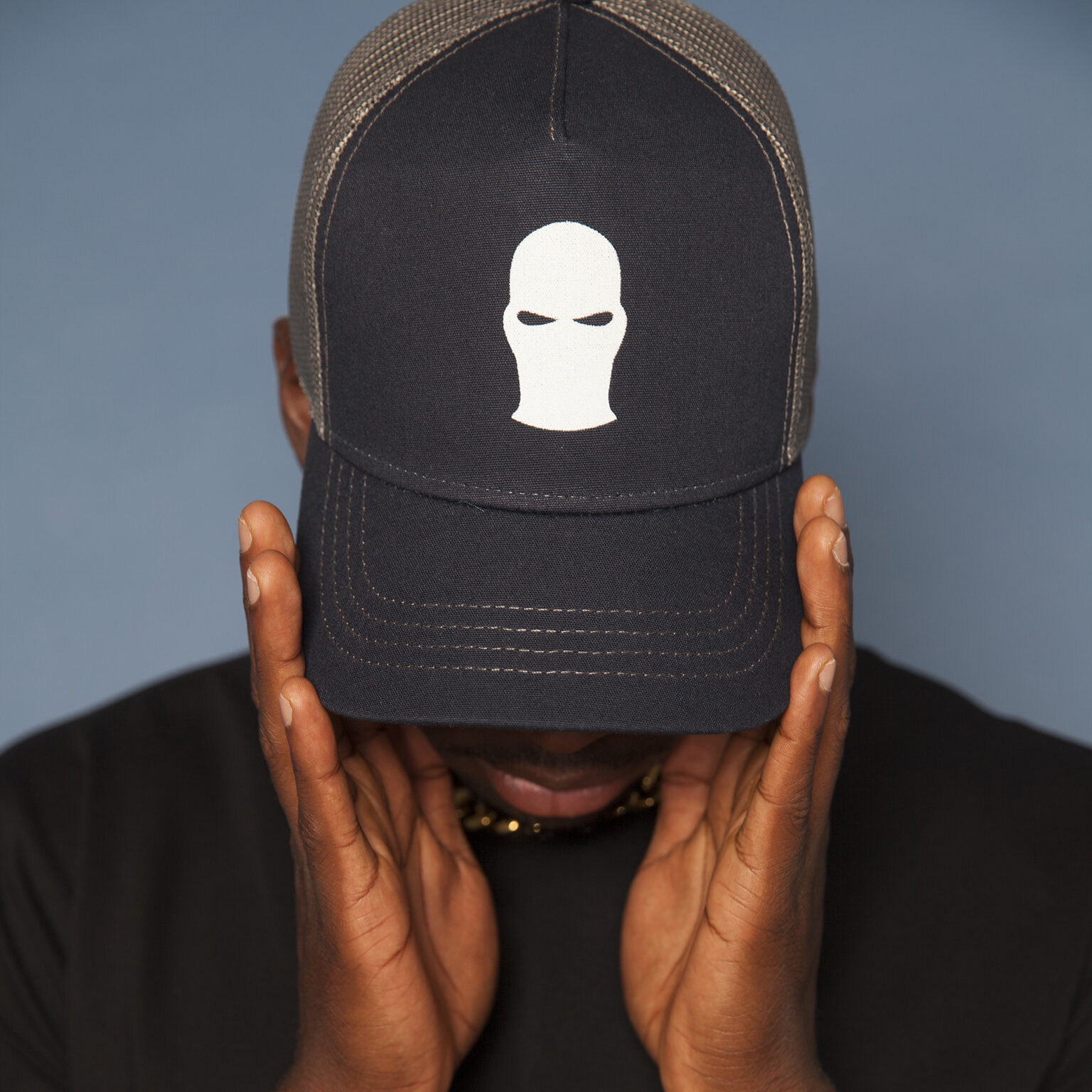 Ghetto Mask Rapper Cotton Caps - GHETTO