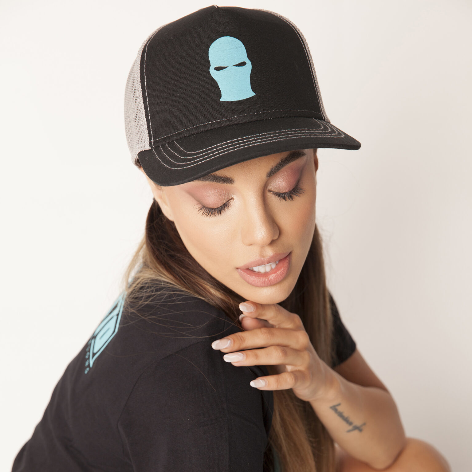 Ghetto Mask Rapper Cotton Caps - GHETTO