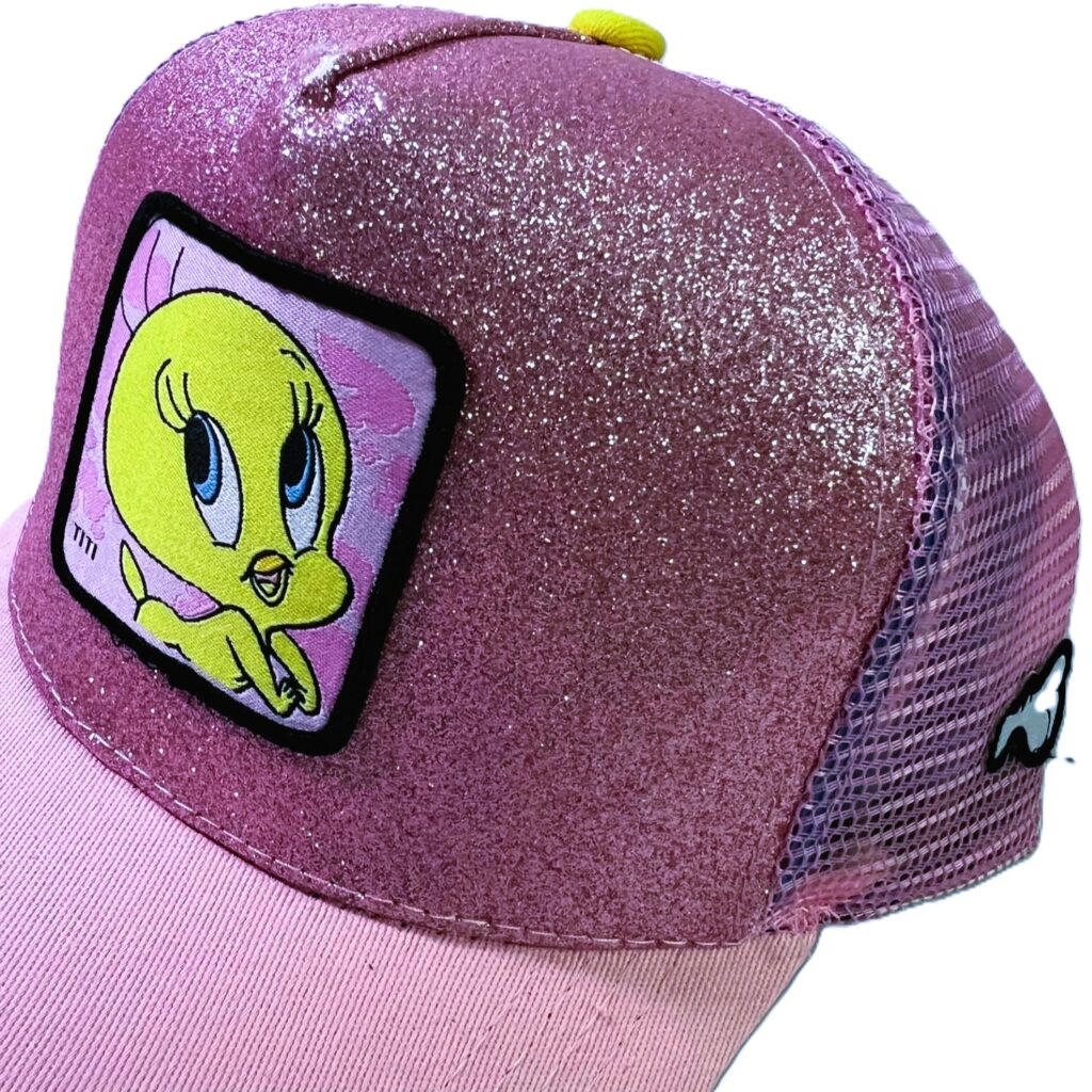 Ghetto Pink Glitter Cartoon Cap Titi - GHETTO